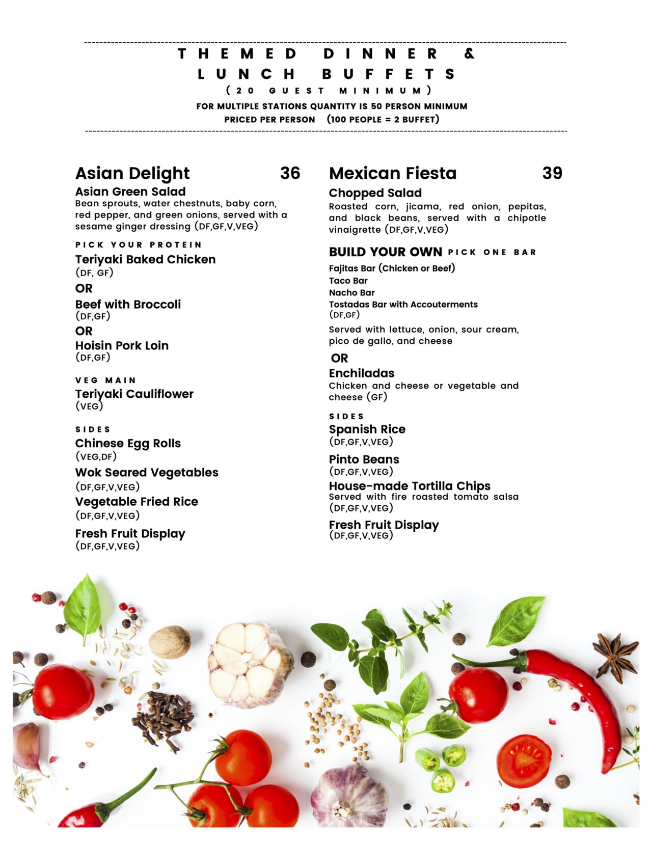 Catering | JW Catering
